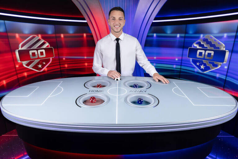 Football Studio Dice Review 2025 - Voetbalshow van Evolution